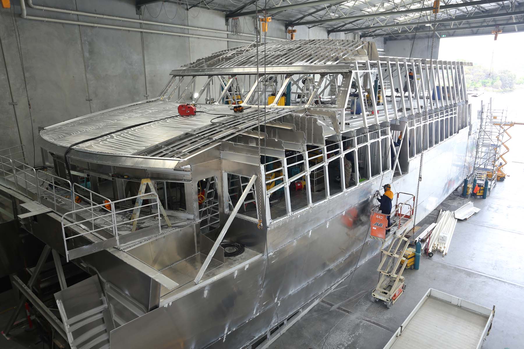 RDM Construction – Aluminium Ship Construction