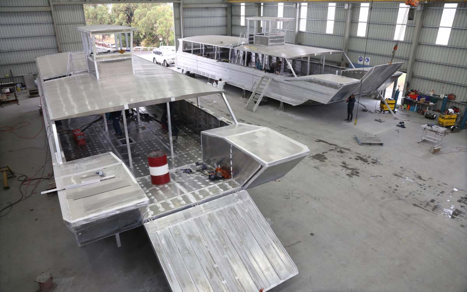 RDM069 and RDM070 – Passenger Transfer Barges – RDM Construction